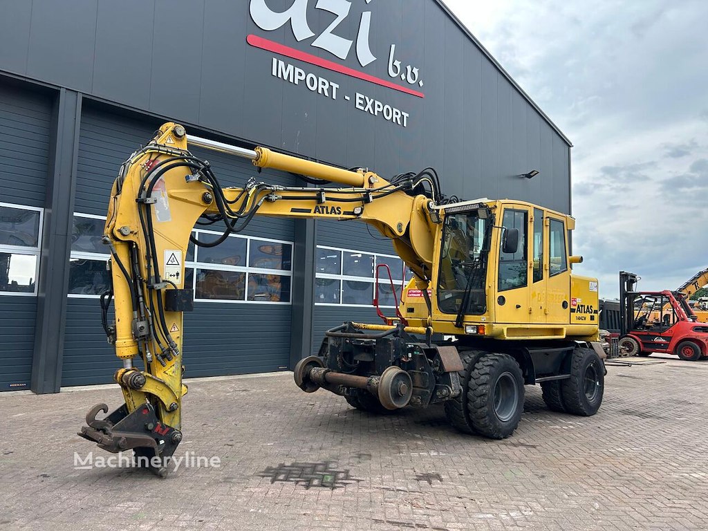 Atlas 1604KZW bager na šinama
