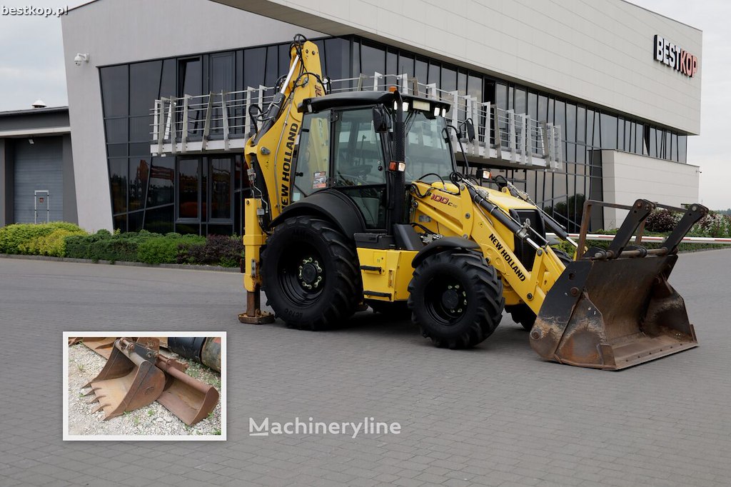 New Holland B100C bager-utovarivač