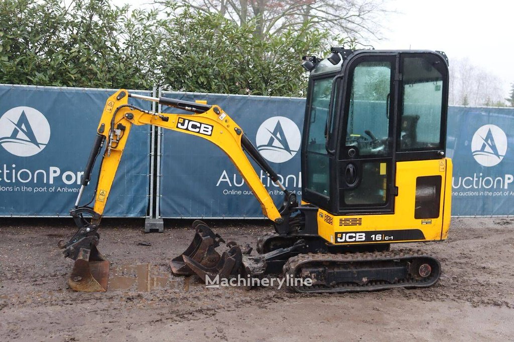 Prodaje se JCB 16C-1 T3 mini bager na aukciji