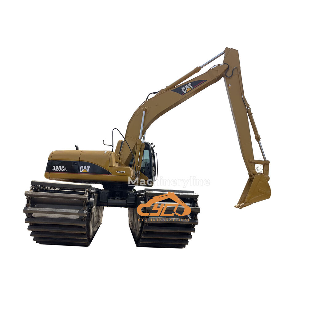 Caterpillar 320CL bager amfibija