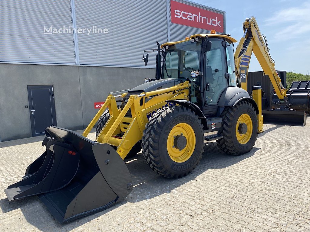 Komatsu WB97S-8E0 bager-utovarivač