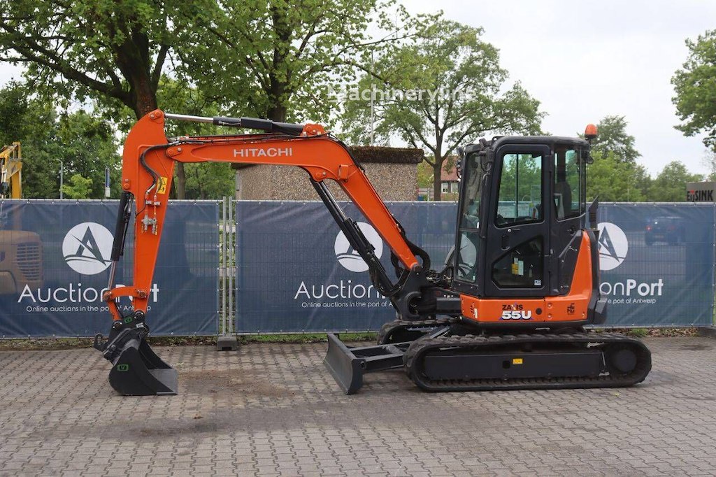 Prodaje se Hitachi ZX55U-6 CLR mini bager na aukciji