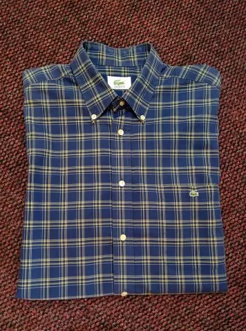 LACOSTE MUŠKA PAMUČNA KOŠULJA VEL. 41
