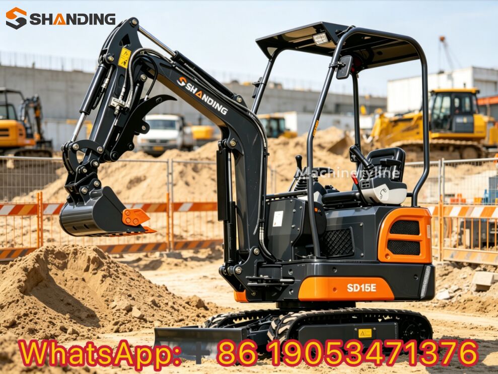 Novi Yanmar SD15E mini bager