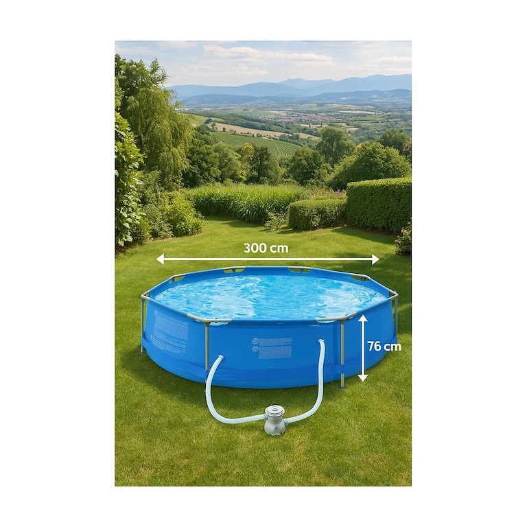 Avenli montažni bazen 300x76 cm sa pumpomID: EK000862492