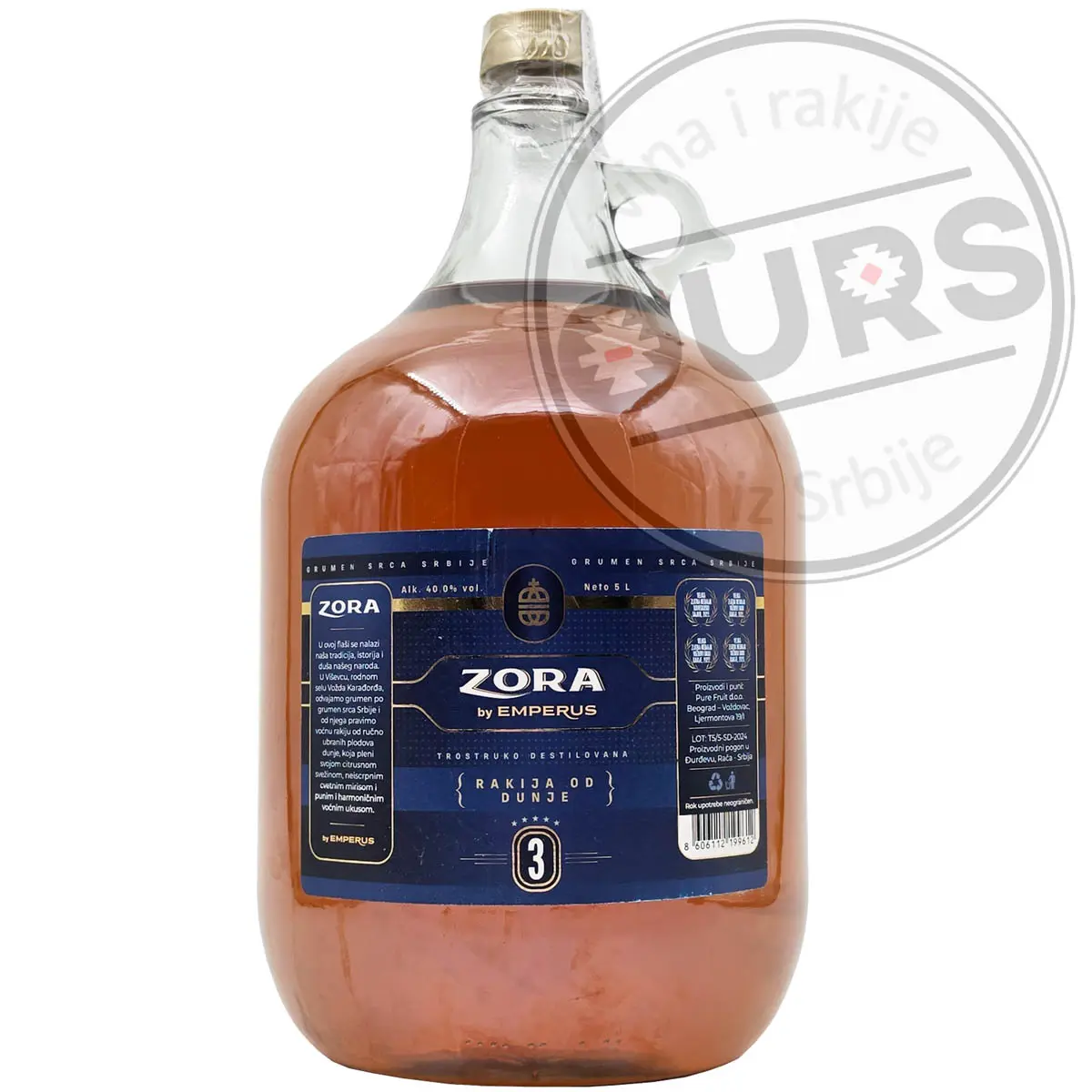 Emperus Zora Dunja 3yo balon 5L