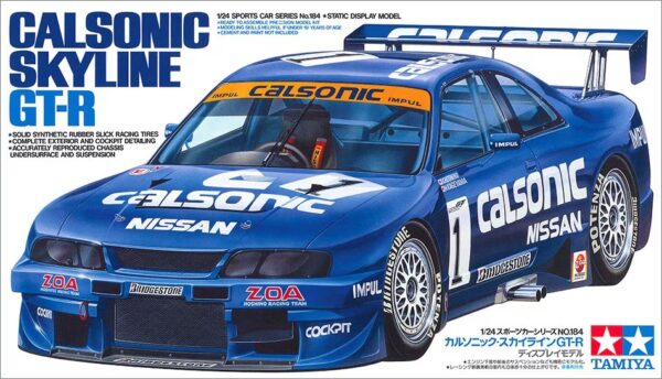 TAMIYA 1/24 Calsonic Skyline GT-R JGTC 1996