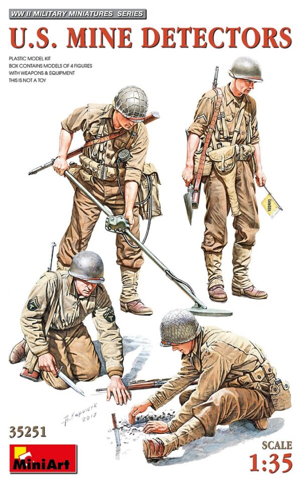 MINI ART 1/35 U.S. Mine Detectors