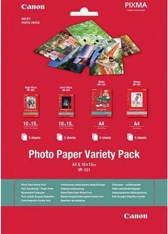 CANON VP-101 FOTO PAPIR 10X15CM/A4 UKUPNO 20 LISTOVA | 0775B079