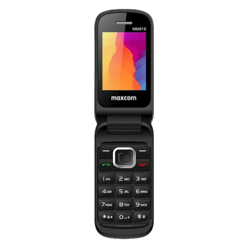 MAXCOM MM815 2G na preklop, Crni (Black)