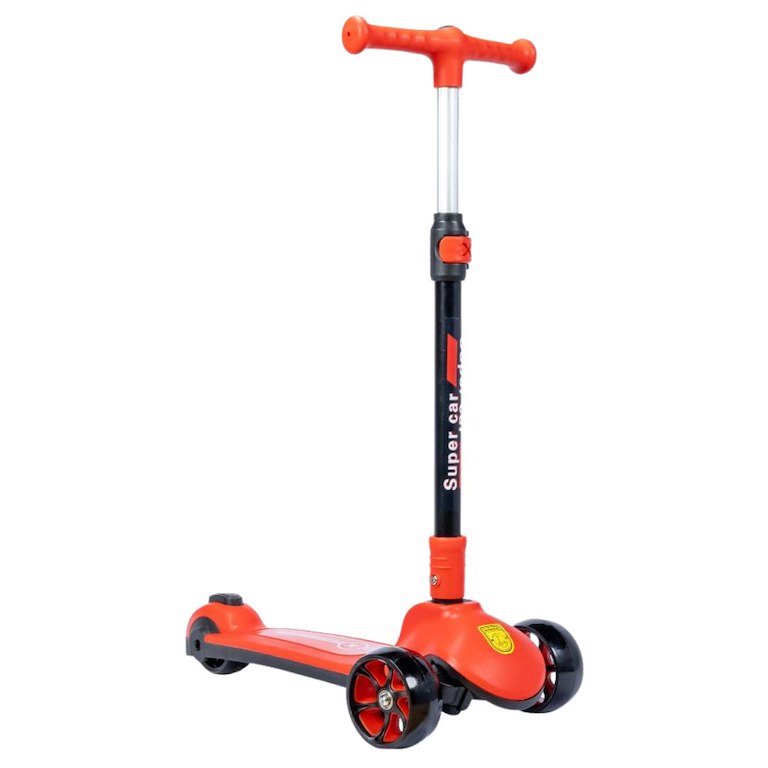 Trotinet TT-1003 Super Car za decu Crveni