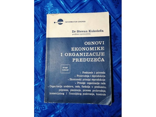 Osnovi ekonomike i organizacije preduzeća Kukoleča