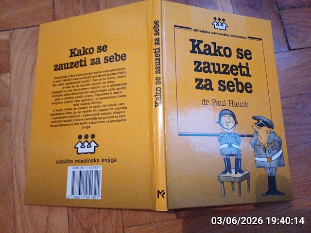 PAUL HAUCK, KAKO SE ZAUZETI ZA SEBE