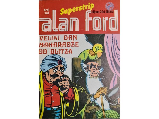 Alan Ford br. 348 - Veliki dan Maharadže od Blitza