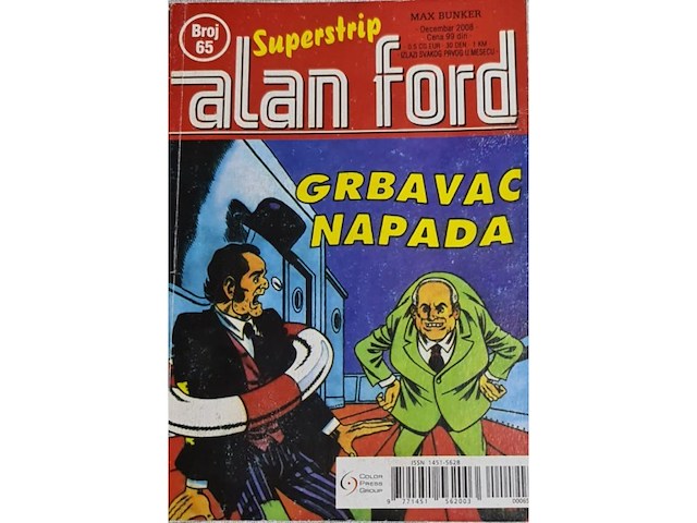 Alan Ford -br. 65 - Grbavac napada