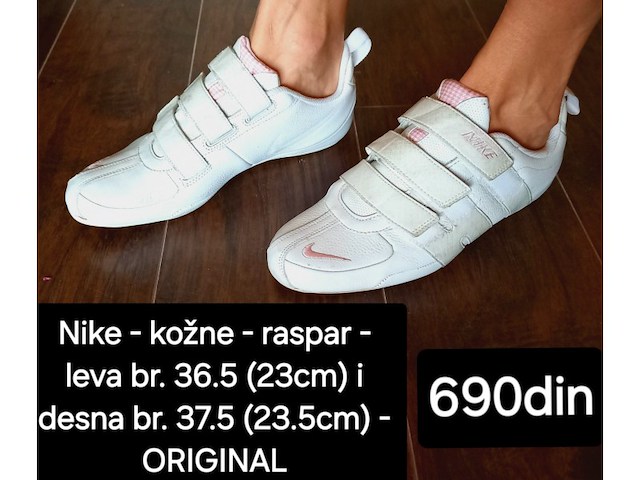 Nike ženske patike kožne bele br. 36.5 37.5 - ORIGINAL
