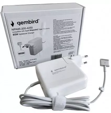 GEMBIRD PUNJAČ ZA MACBOOK 85W-20V-4.2A