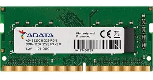 ADATA 8GB PREMIER 3200 DDR4 SODIMM MEMORIJA AD4S32008G22-SGN