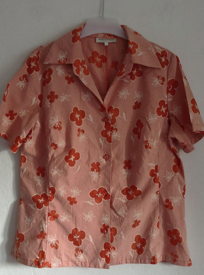 Vintage Sofi's Woman reljefna bluza (44)