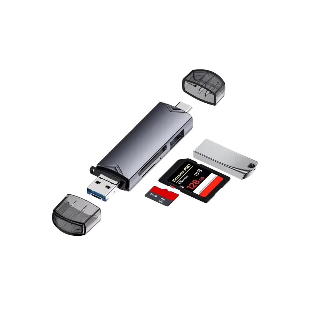 6 u 1 Usb hub čitač