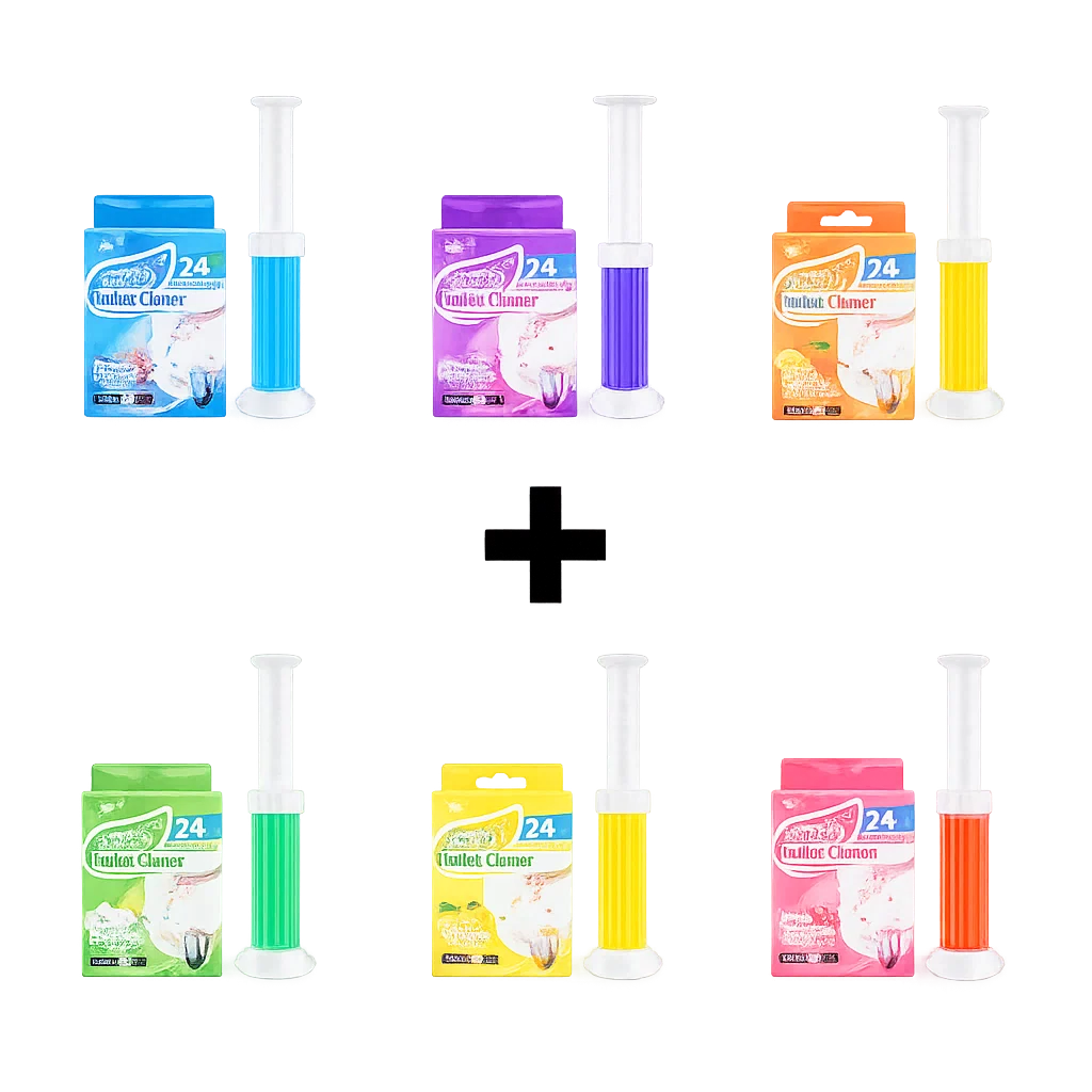 Aroma gel za WC šolju 3 + 3 GRATIS
