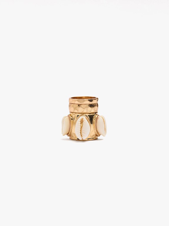 SET OF RINGS WITH SHELL