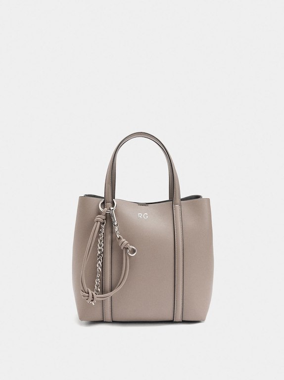 TOTE BAG WITH CROSSBODY STRAP M