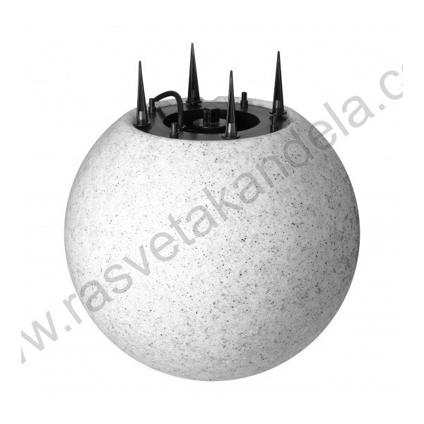 Kugla fi 380mm ubodna-efekat prirodnog kamena IP65 OFELIA
