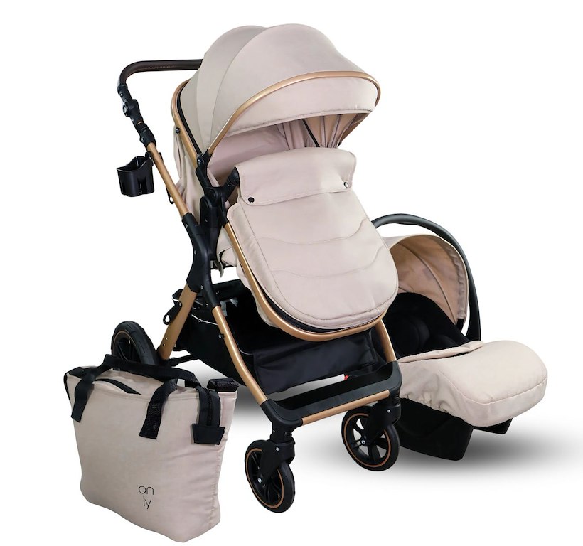 Only X1 kolica za bebe 3u1 sa I-size auto sedištem
Only X1 kolica za bebe 3u1 sa I-size auto sedištem
