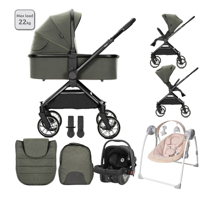 Lorelli Reya Kolica za bebe 3u1 i gratis ležaljka Portofino
Lorelli Reya Kolica za bebe 3u1 i gratis ležaljka Portofino