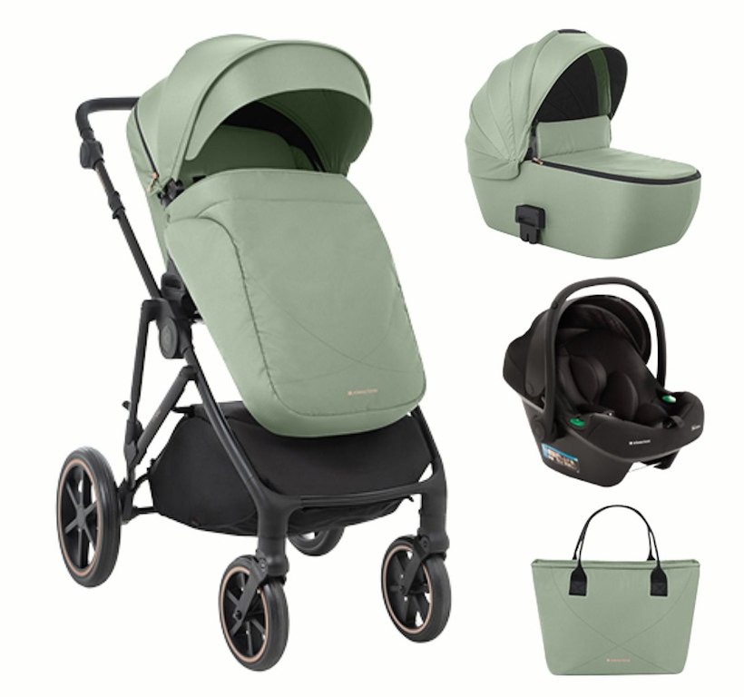 Kikka Boo Thea Kolica za bebe I-Prime I-Size 3u1 sa tvrdom korpom