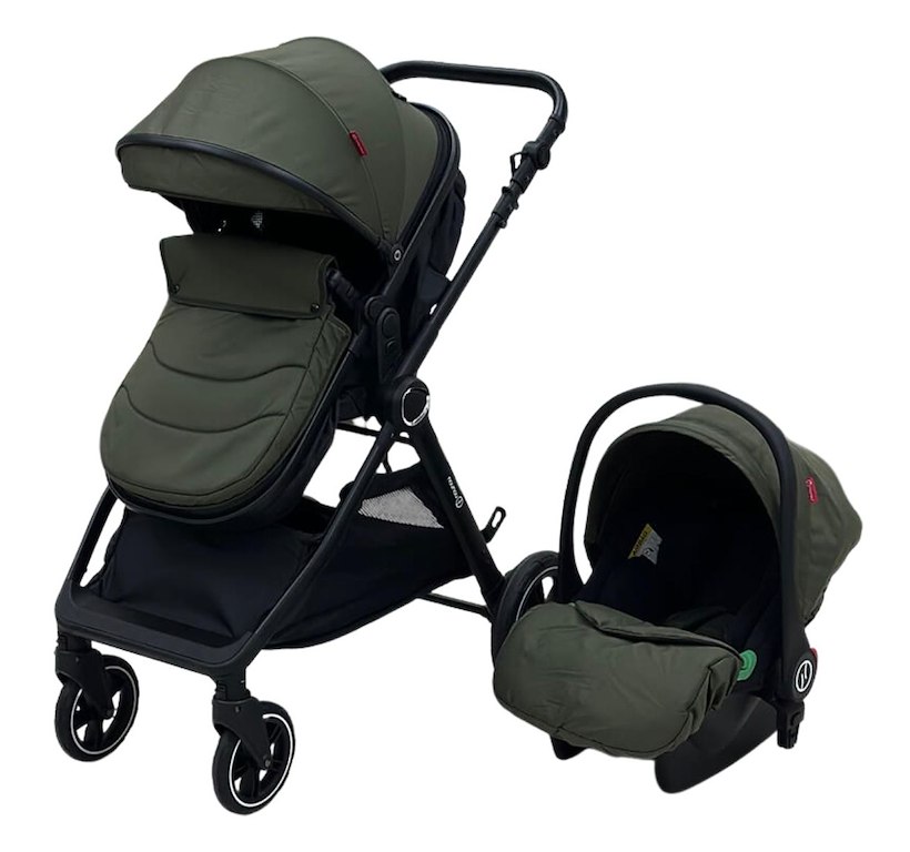 NouNou X1 Kolica za bebe 3u1 sa i-Size auto sedištem
NouNou X1 Kolica za bebe 3u1 sa i-Size auto sedištem