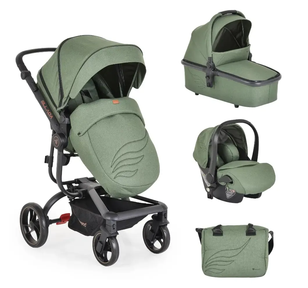Cangaroo Ellada Premium 3u1 Kolica za bebe