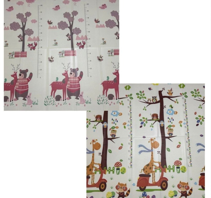 Boo sklopiva podloga za igru od pene sa dva lica 180x200x1cm
Boo sklopiva podloga za igru od pene sa dva lica 180x200x1cm