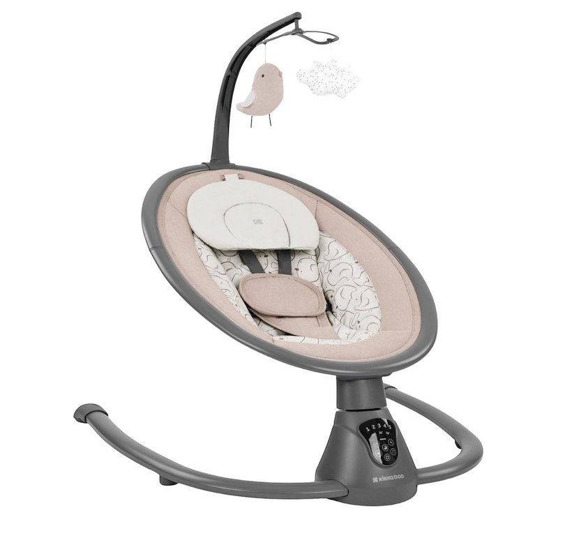 Kikka Boo Twiddle električna ljuljaška za bebe 0-9kg
Kikka Boo Twiddle električna ljuljaška za bebe 0-9kg