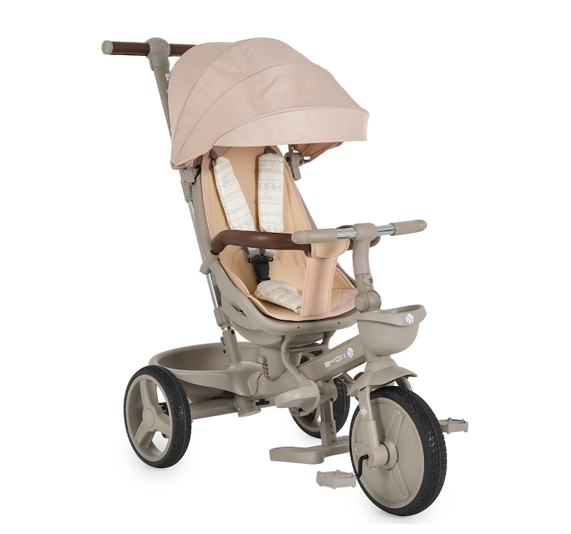 Byox Fusion 360 Tricikl za decu do 25kg Beige
Byox Fusion 360 Tricikl za decu do 25kg Beige
