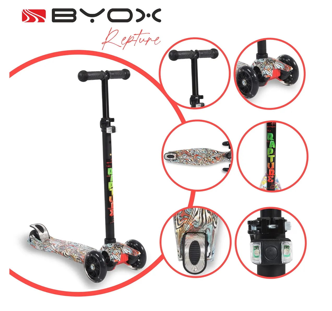 Byox Trotinet za decu Rapture