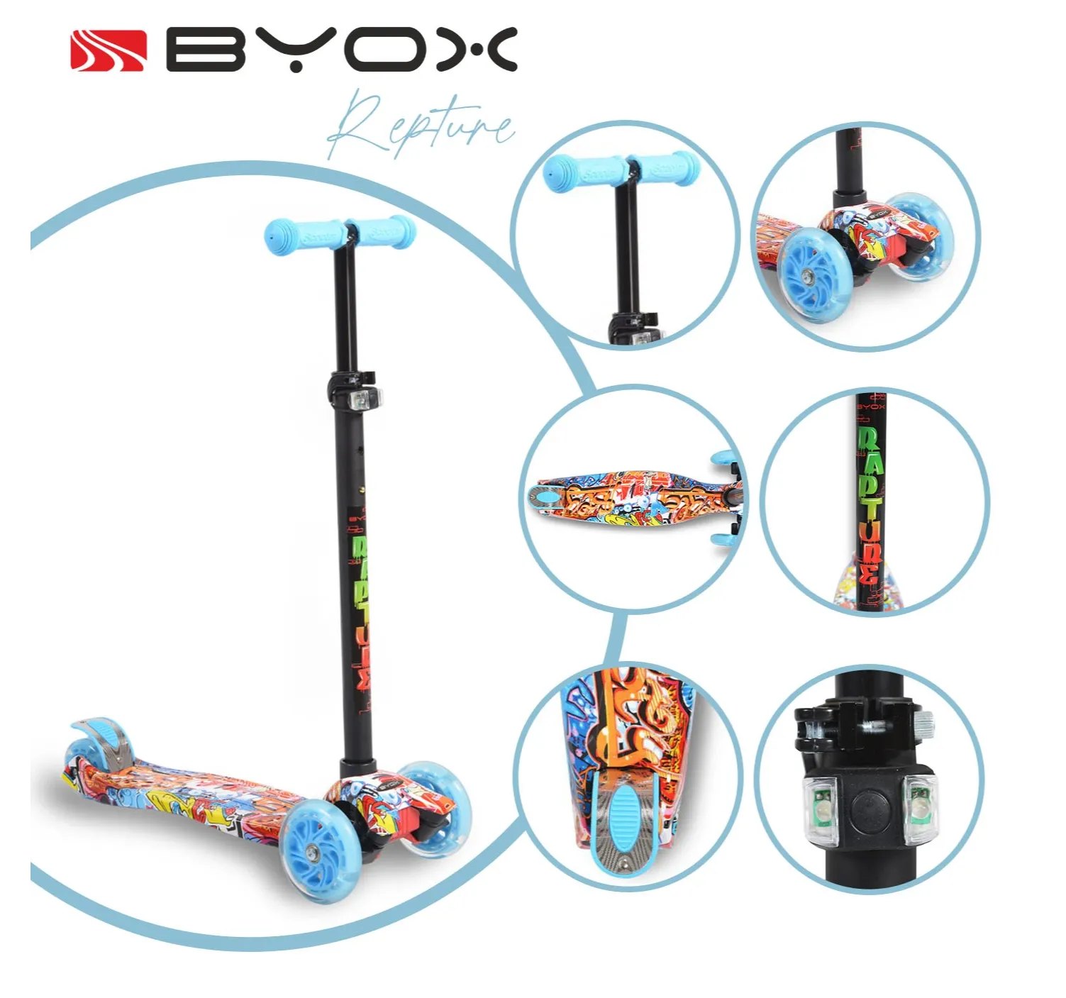 Byox Trotinet za decu Rapture