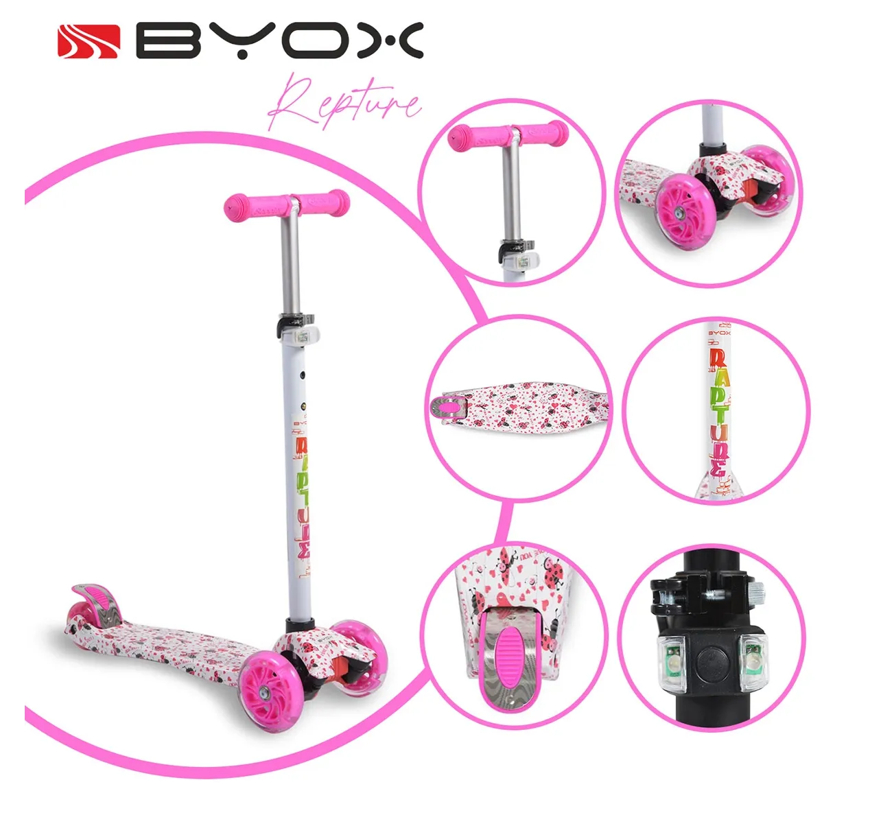 Byox Trotinet za decu Rapture