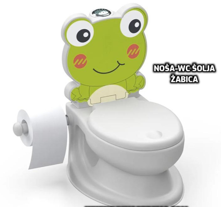 Edukativna noša Wc šolja
Edukativna noša Wc šolja