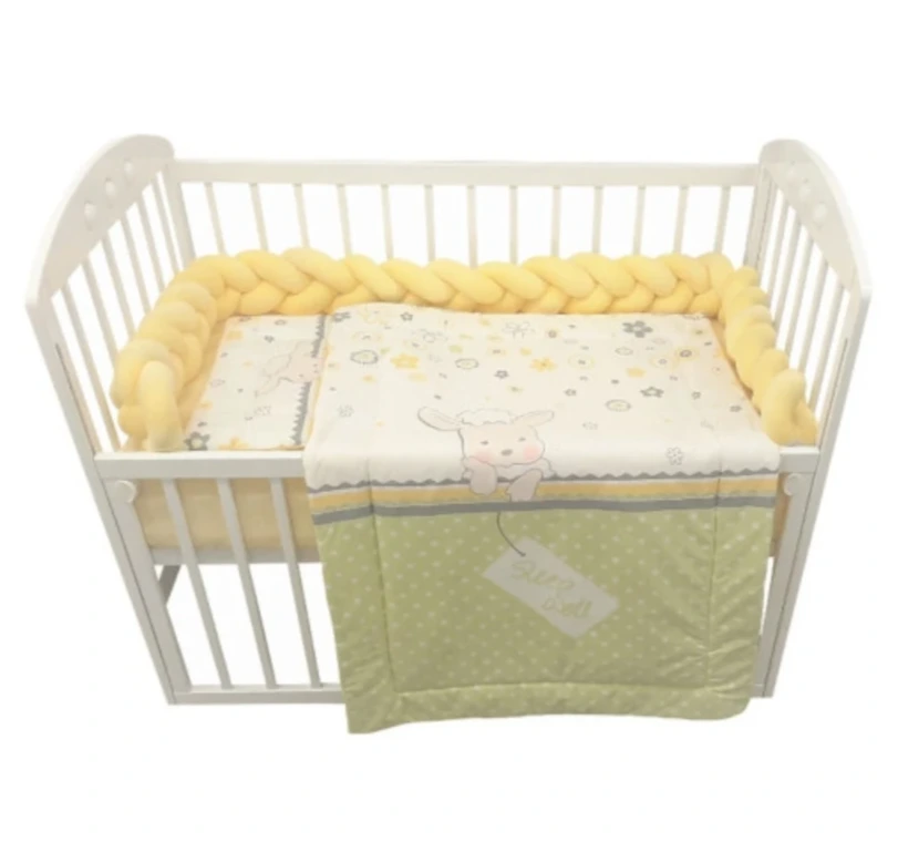 Textil komplet posteljina za krevetac za bebe-Ovčica
Textil komplet posteljina za krevetac za bebe-Ovčica