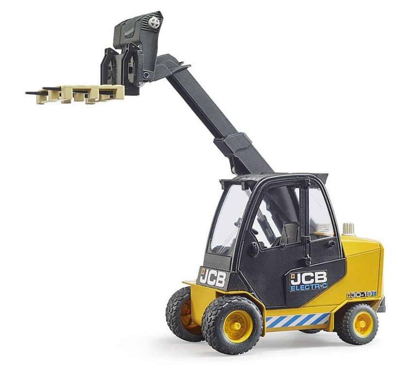 Bruder viljuškar JBC Electric Teletruck with pallet 025120
Bruder viljuškar JBC Electric Teletruck with pallet 025120