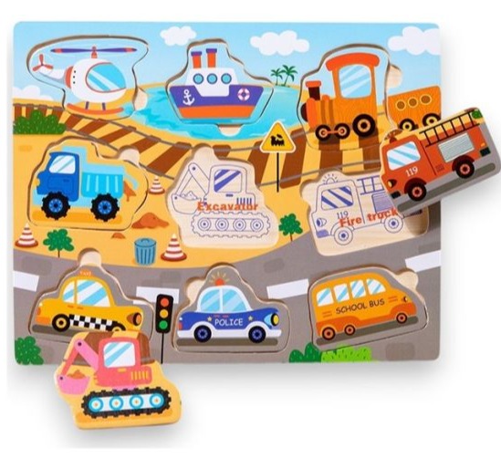 BBO Drvena igračka za decu puzzle  Vozila
BBO Drvena igračka za decu puzzle Vozila