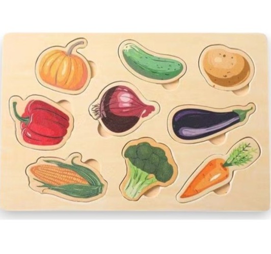 BBO Drvena igračka za decu-Puzzle povrće
BBO Drvena igračka za decu-Puzzle povrće