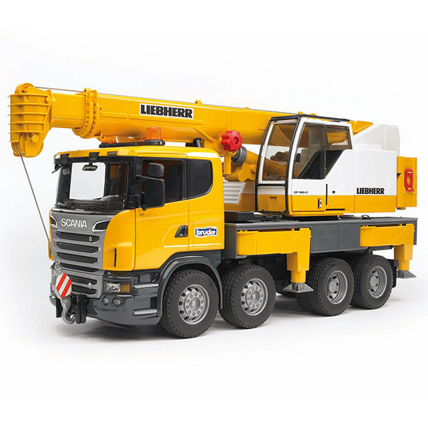 Bruder Kamion Scania Lieherr kran 1,2m
Bruder Kamion Scania Lieherr kran 1,2m
