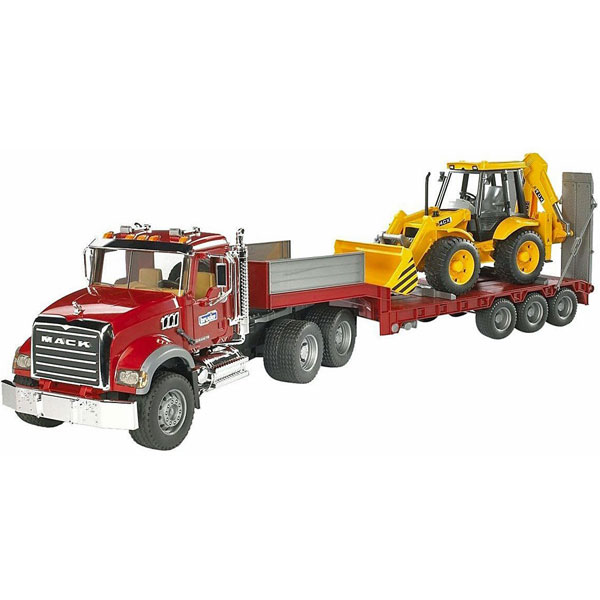Bruder Kamion Mack sa JCB utovarivačem
Bruder Kamion Mack sa JCB utovarivačem