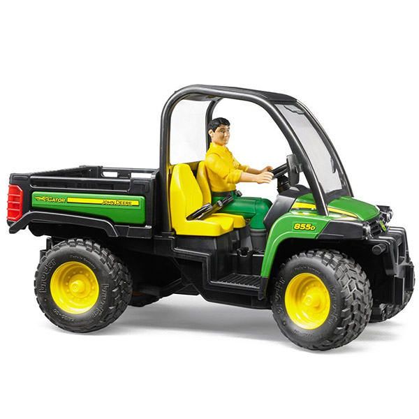 Bruder John Deer Gator 855D sa figurom
Bruder John Deer Gator 855D sa figurom