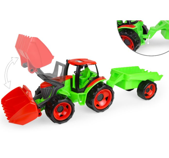 Lena igračka-Veliki Traktor sa prikolicom
Lena igračka-Veliki Traktor sa prikolicom