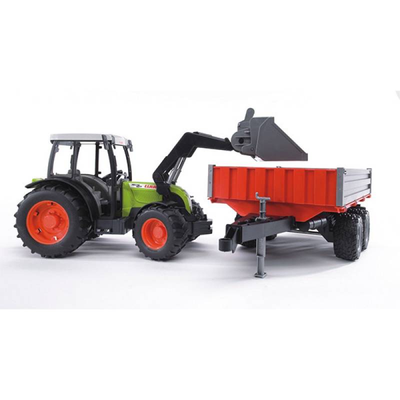 Bruder traktor Claas sa prikolicom i utovarivačem
Bruder traktor Claas sa prikolicom i utovarivačem