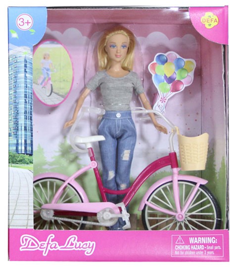 Lutka Defa Lucy sa biciklom 8361
Lutka Defa Lucy sa biciklom 8361